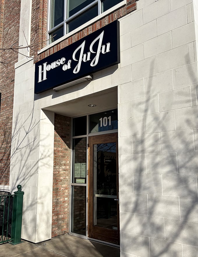 House of JuJu isn't just a clever name—it's where burger aficionados gather to debate the merits of medium-rare versus the clearly superior medium.