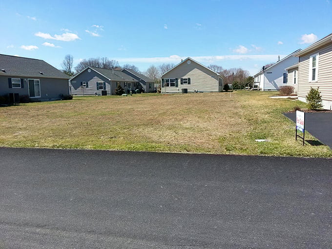 Spacious lots provide breathing room between neighbors—close enough for borrowing sugar, far enough to avoid hearing their TV choices.