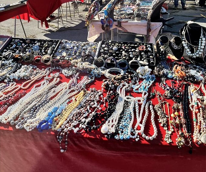 Treasure hunting at its finest – where your grandmother's pearls might be nestled between costume pieces from forgotten Hollywood productions.