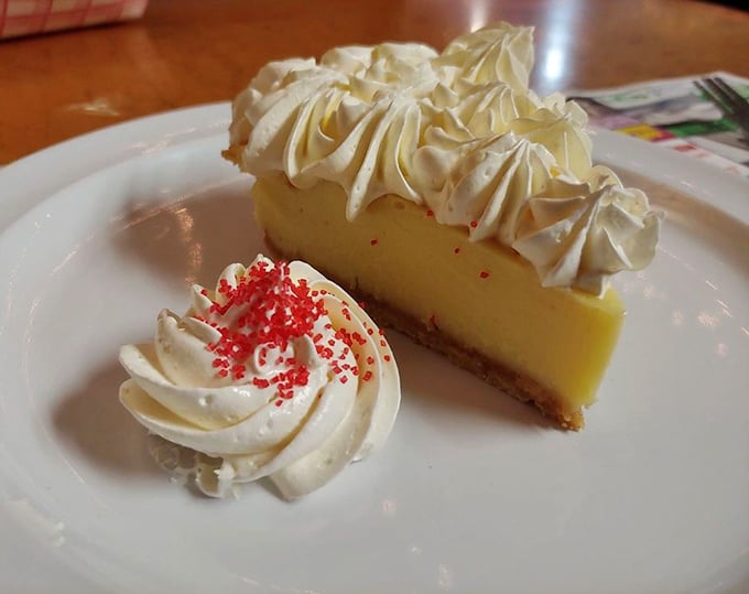Key lime pie so authentic, you can practically hear Jimmy Buffett tuning his guitar in the background.