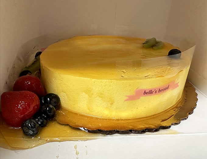 Sunshine captured in cake form—this Japanese cheesecake floats between soufflé and custard in the most delightful way.