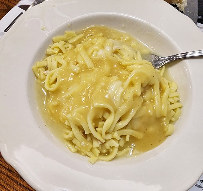 These homemade noodles swimming in savory chicken broth aren't just food—they're edible therapy for whatever ails you. 