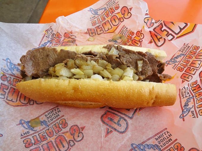 The classic cheesesteak with onions—Philly's culinary ambassador to the world. Simple ingredients transformed into something transcendently delicious.