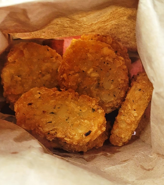 Golden-brown potato cakes that crunch like autumn leaves—a side dish that frequently gets promoted to main attraction.