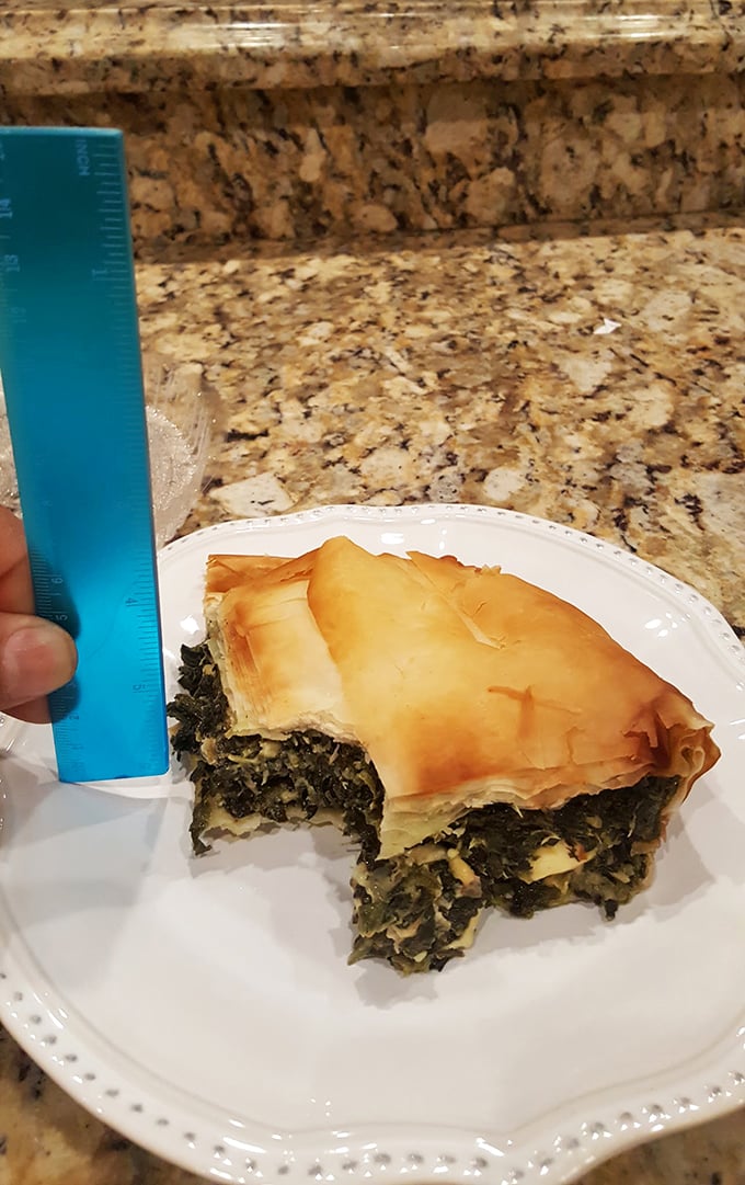 Spanakopita that would make Yiayia proud—flaky phyllo embracing a spinach filling that's traveled all the way from Athens to Oakland Park.
