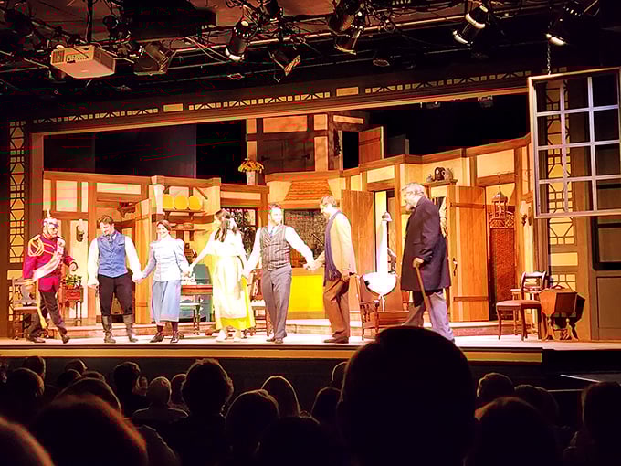 Local theater thrives at the IceHouse, where community productions bring Broadway energy to this lakeside town without the Manhattan ticket prices.