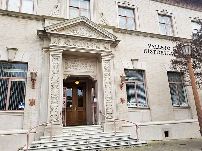The Naval & Historical Museum stands as proudly as your dad when he finally fixed that leaky faucet – a testament to preservation and really good stonework.
