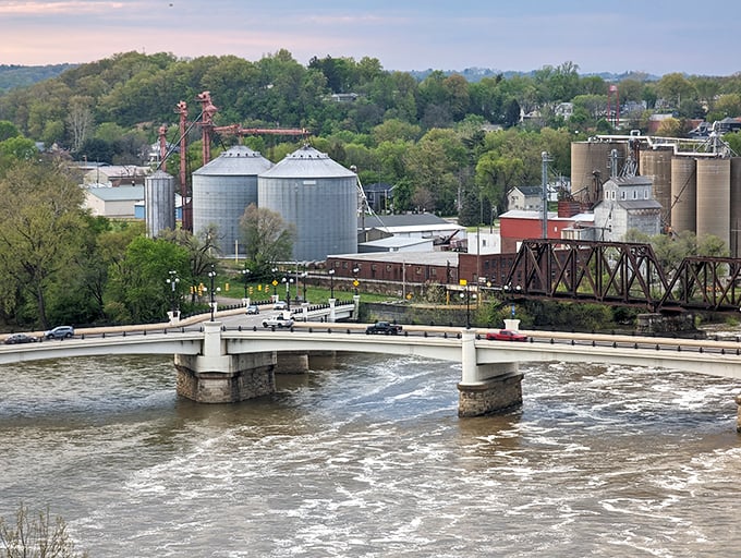 The Y-Bridge—where you can cross the river and somehow end up on the same side. Like retirement itself: sometimes the journey is the destination.