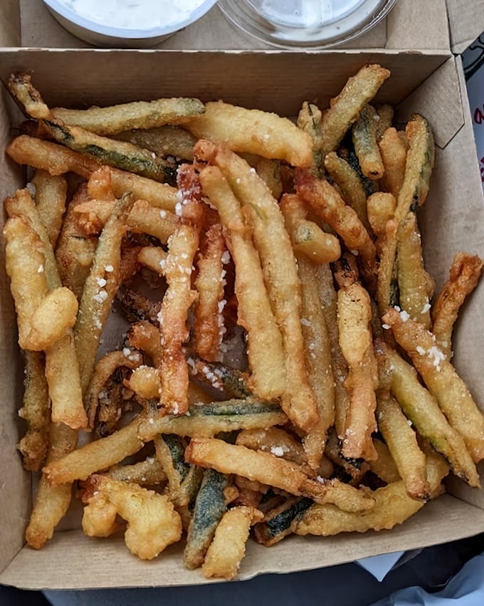 Fries that went to finishing school and came back fancy – crispy, golden, and surprisingly sophisticated for spuds.