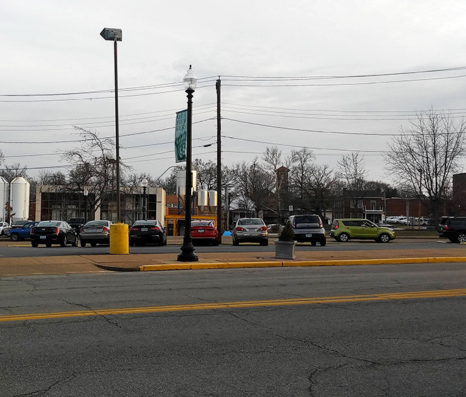 Maplewood's streetscapes blend practicality with charm – note those distinctive lamp posts and banners that give the business district its unique character.