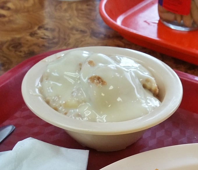 Banana pudding so authentic it deserves its own historical marker – layers of vanilla wafers surrendering to creamy custard in perfect Southern harmony.