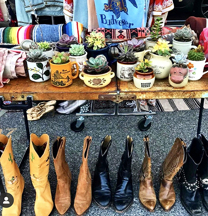 These boots weren't just made for walking – they're conversation starters with soles that have danced through decades of California history.
