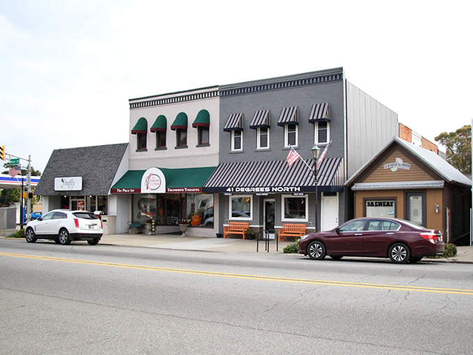 Main Street's architecture tells stories without saying a word—each awning and storefront a chapter in Middlebury's ongoing tale.