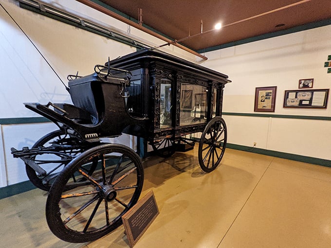 This isn't just any carriage—it's a time machine on wheels that shows how folks got around when horses provided the horsepower and suspension was just a dream.