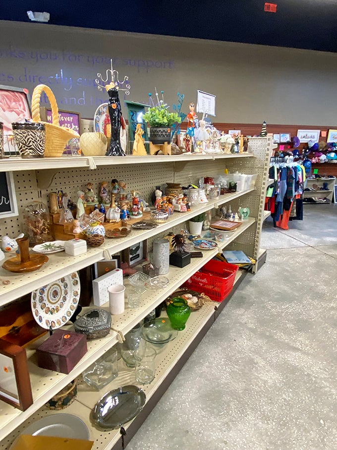 From practical kitchenware to whimsical figurines, these shelves hold the missing pieces to homes you haven't even decorated yet.