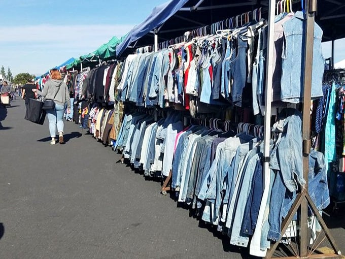 Denim jackets with more personality than most people – each one pre-broken-in by someone cooler.