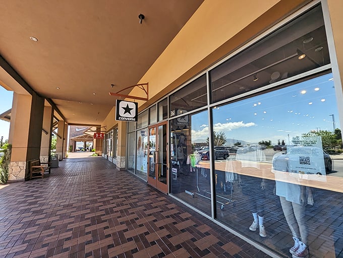 The clean lines and inviting storefronts of brands like American Eagle create that "maybe I do need new clothes" moment we all know too well.