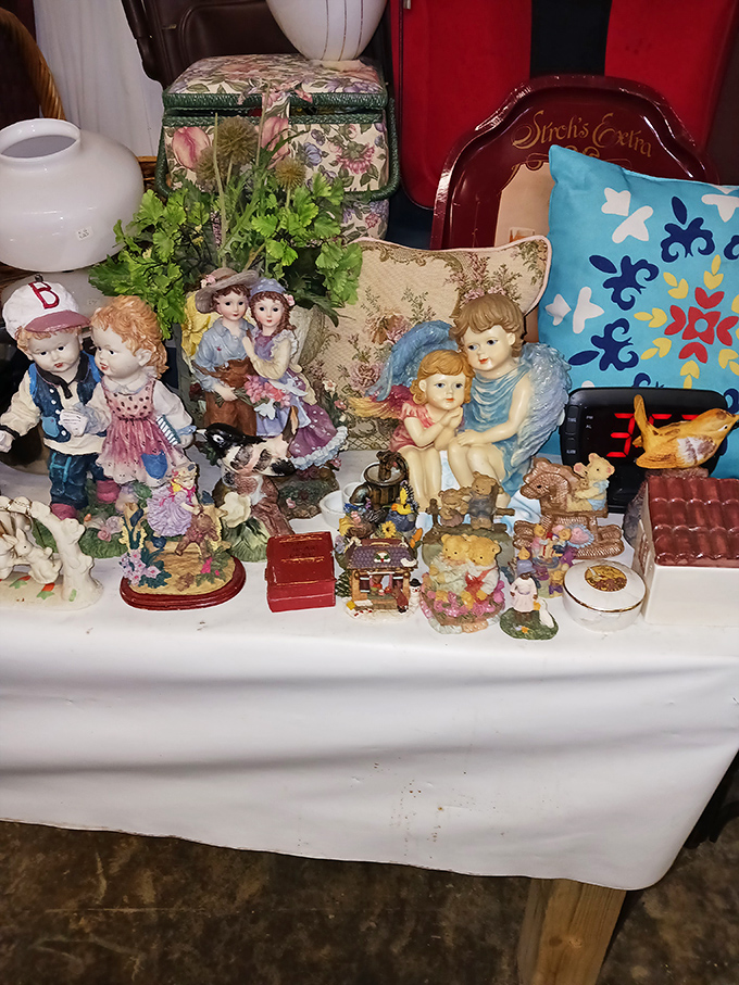 These porcelain children frozen in perpetual play might be someone's "precious collectibles," but let's be honest—they're watching you sleep at night.