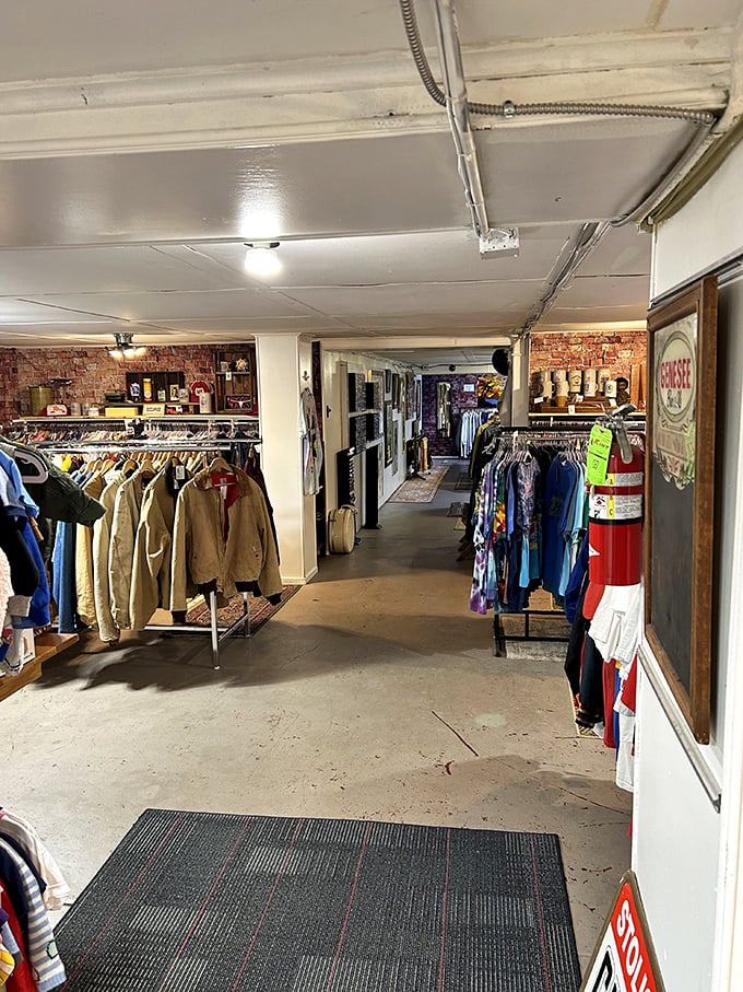 Vintage fashion heaven awaits down this corridor. More wardrobe options than Narnia, with stories woven into every fabric.