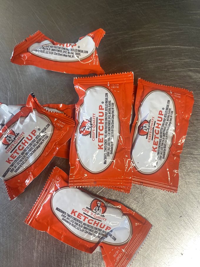 Ketchup packets: the unsung heroes of the sandwich world. In Pittsburgh, these little red pouches are practically currency.
