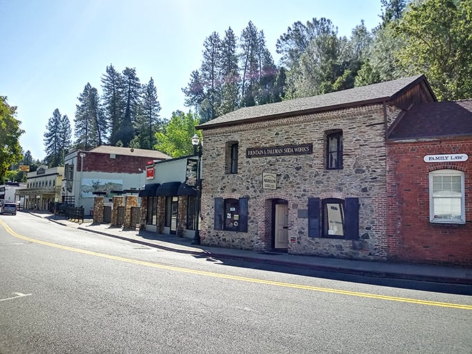 Stone and brick buildings tell stories of Placerville's past while housing businesses that serve its present—history you can touch without paying museum admission.