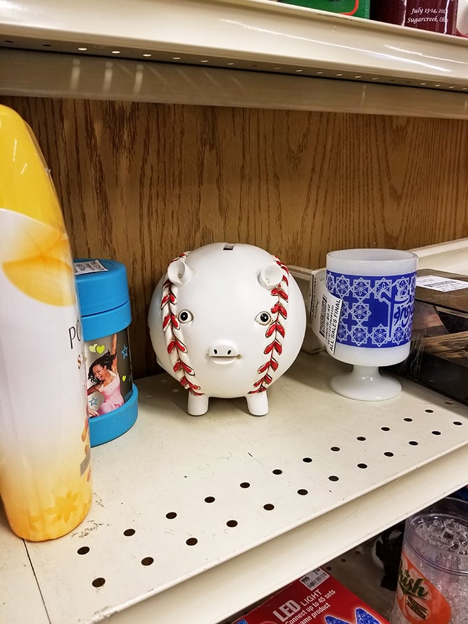 Meet the baseball piggy bank—where America's favorite pastime meets financial responsibility. Saving for retirement has never been so adorably sporty.