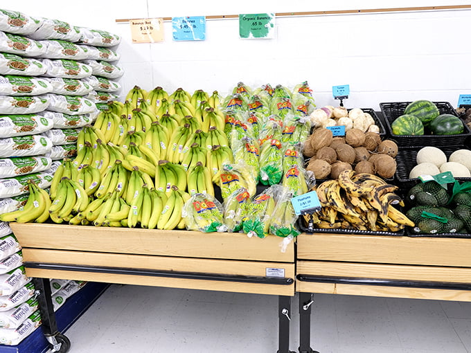 Fresh produce that doesn't require choosing between eating healthy and making rent. These bananas won't judge your financial decisions.