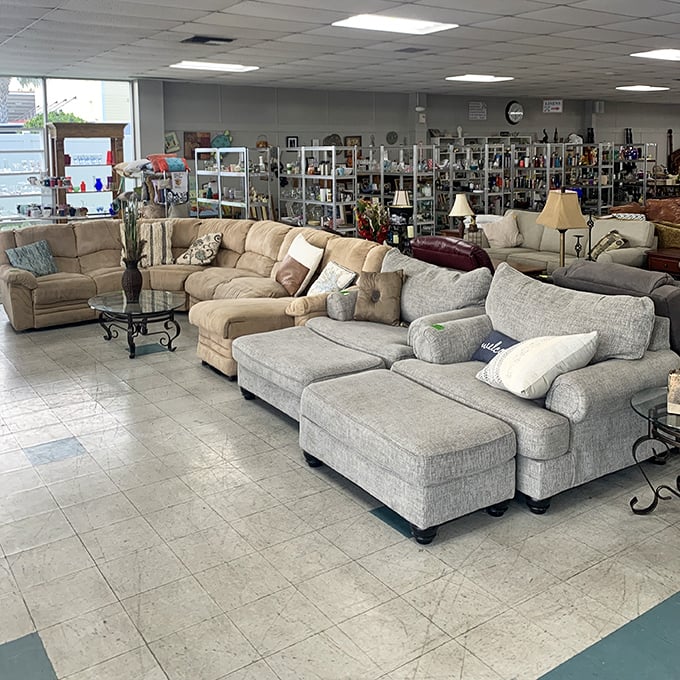 Comfortable seating options that have hosted countless family conversations and Sunday afternoon naps through the years.