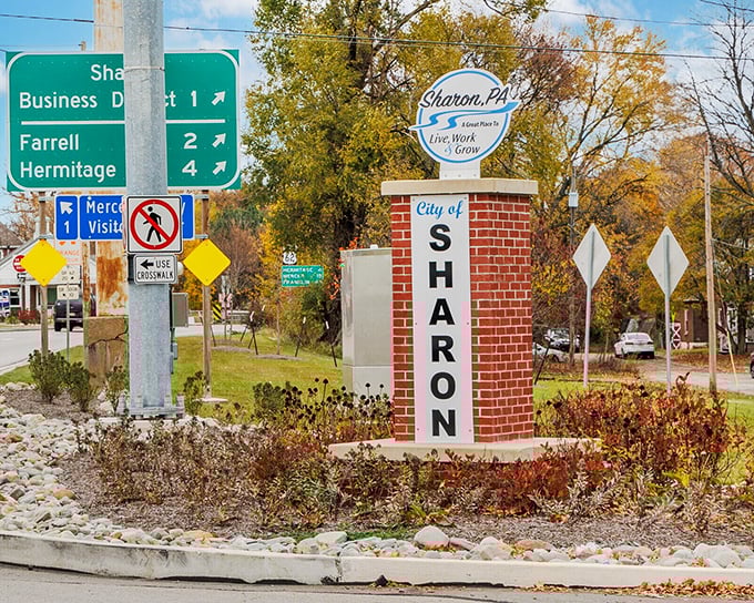 "Live, Work, Grow" isn't just a slogan on Sharon's welcome sign—it's the philosophy that's helped this resilient community weather economic changes.