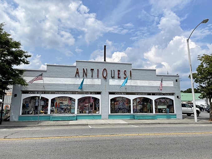 Charlotte's Web Antique Mall - no talking spiders here, just webs of vintage treasures waiting to be discovered.