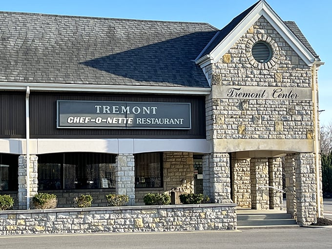 Stone walls and timeless design suggest this place has been perfecting their pancake recipe since your parents were dating.