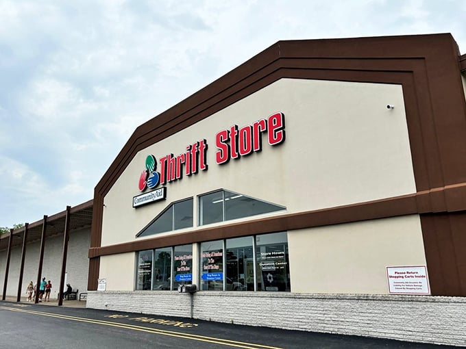 Community Aid's Selinsgrove location might look like any retail store, but those doors open to thrifting paradise.