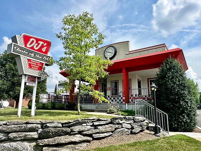 Behold DJ's: a shimmering silver palace where every meal is a trip back to simpler, tastier times.