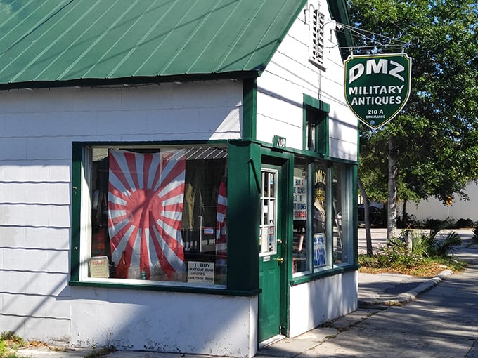 This cozy corner shop proves that sometimes the smallest spaces hold the most fascinating military history.