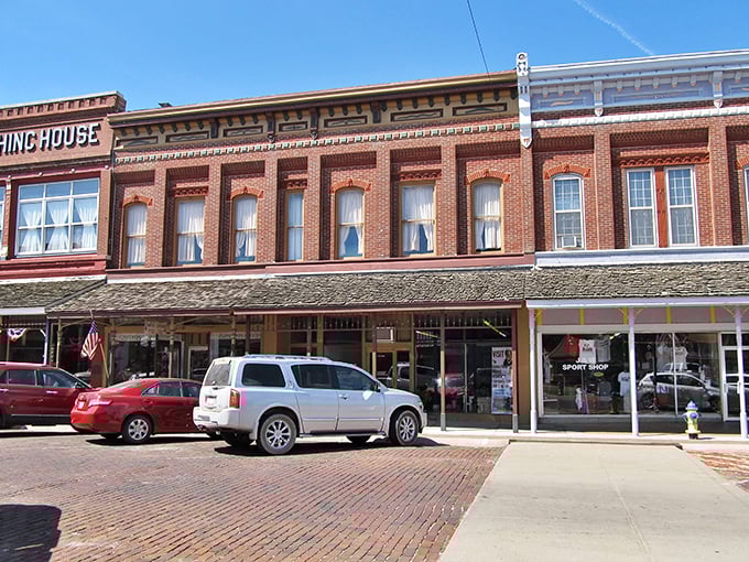 Fort Scott's brick streets and historic buildings transport you to another era – complete with yesteryear's prices.