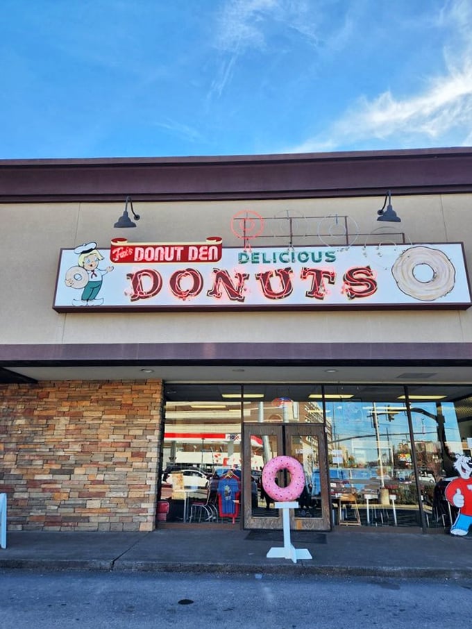 Strip mall gold hidden in plain sight - where locals know to look beyond appearances.
