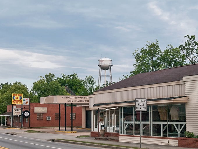 Gray's main street proves that good things come in small, affordable packages throughout Georgia.