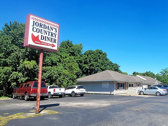 Jordan's Country Diner sits ready to fuel your next adventure with hearty, stick-to-your-ribs goodness.