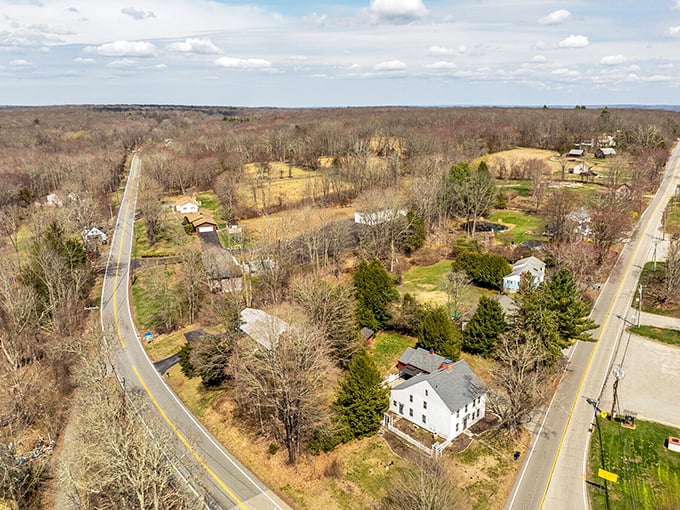 Lisbon's rural crossroads capture that "Mayberry" feeling – where property taxes won't eat your Social Security check faster than Aunt Bee's pie.