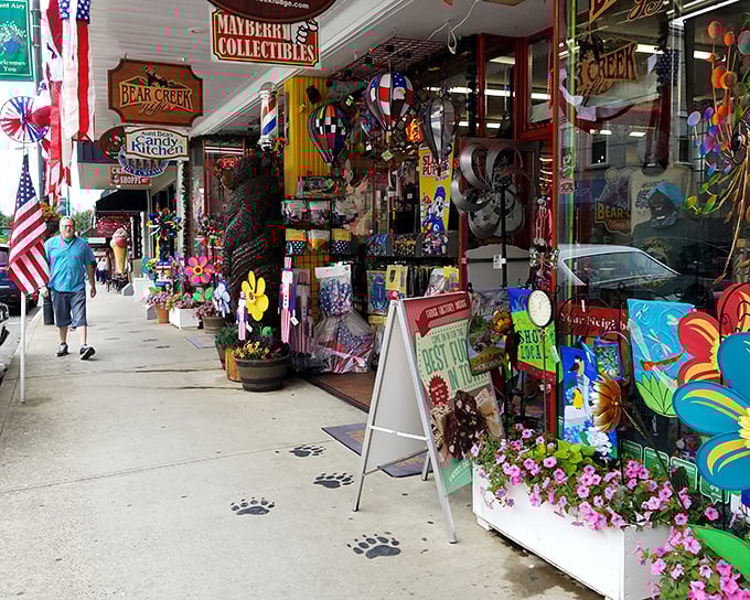 Mount Airy's downtown feels like stepping into Mayberry, where life moves slower and smiles linger. 