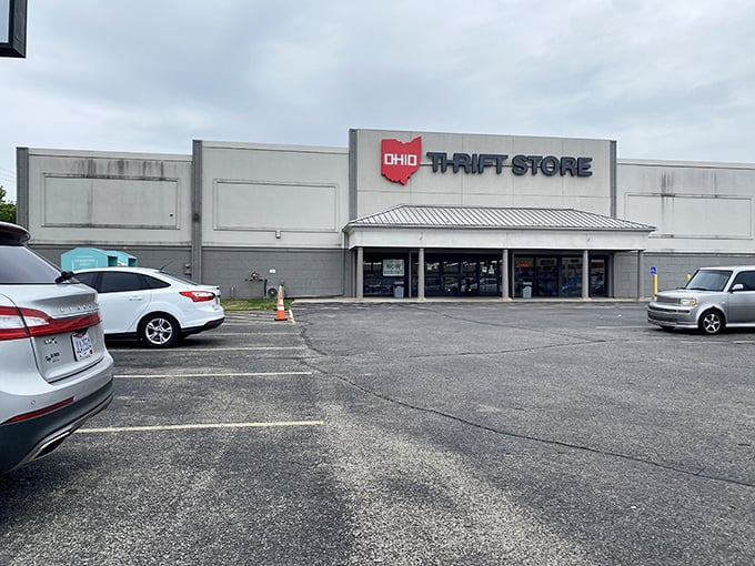 Ohio Thrift Store wears its state pride like a badge of honor, promising local values and prices that won't send your budget to neighboring states.