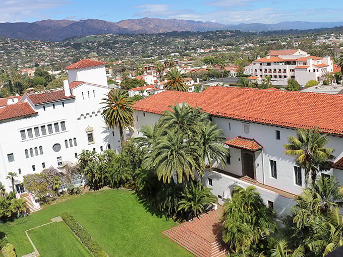 Spanish colonial architecture meets perfect weather in this slice of Mediterranean heaven on earth.