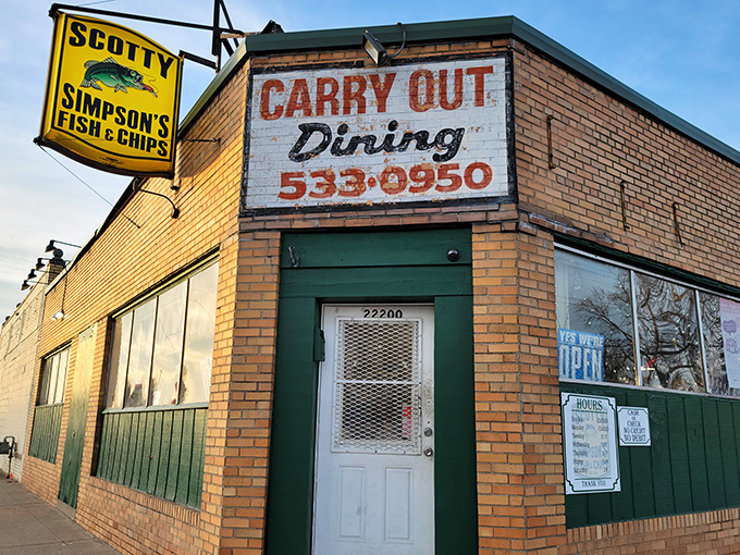 Simple brick, vintage signage – Scotty Simpson's proves that perfection doesn't need fancy packaging or pretense.