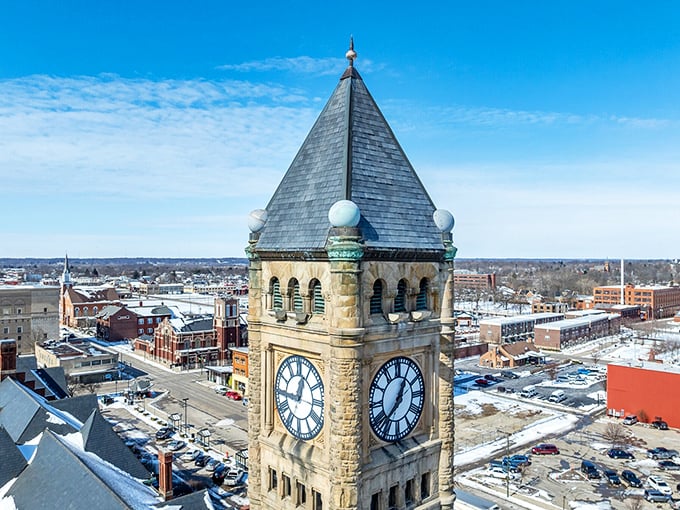 Springfield's clock tower keeps perfect time in a city where your money works overtime for you.