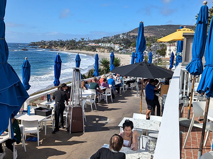 Cliffside drama meets culinary excellence where Laguna's artistic soul feeds both eyes and appetite.