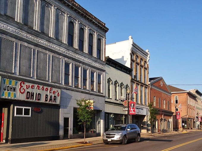 Wapakoneta's wide main street offers breathing room for both you and your retirement savings in this affordable gem.