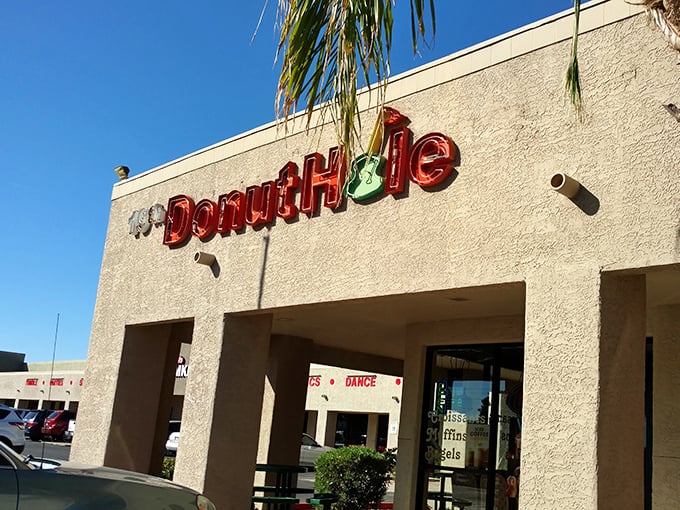 Sometimes the simplest signs lead to the most extraordinary donuts – this place proves that theory daily.