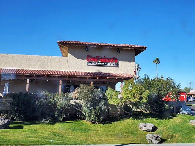 Desert landscaping meets Italian tradition - where Scottsdale sophistication embraces Old World flavors perfectly.
