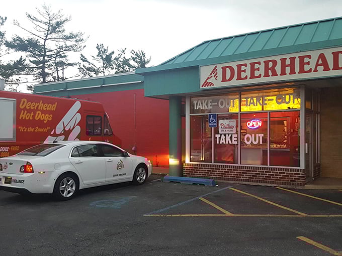 When the neon's glowing and the grill's going, you know good things are about to happen. 