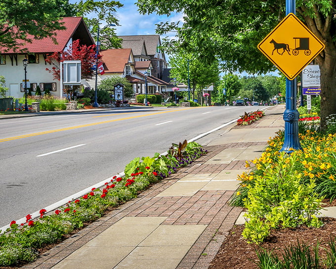 Frankenmuth's Bavarian-inspired buildings create a slice of Germany in Michigan. No passport required for this European experience!